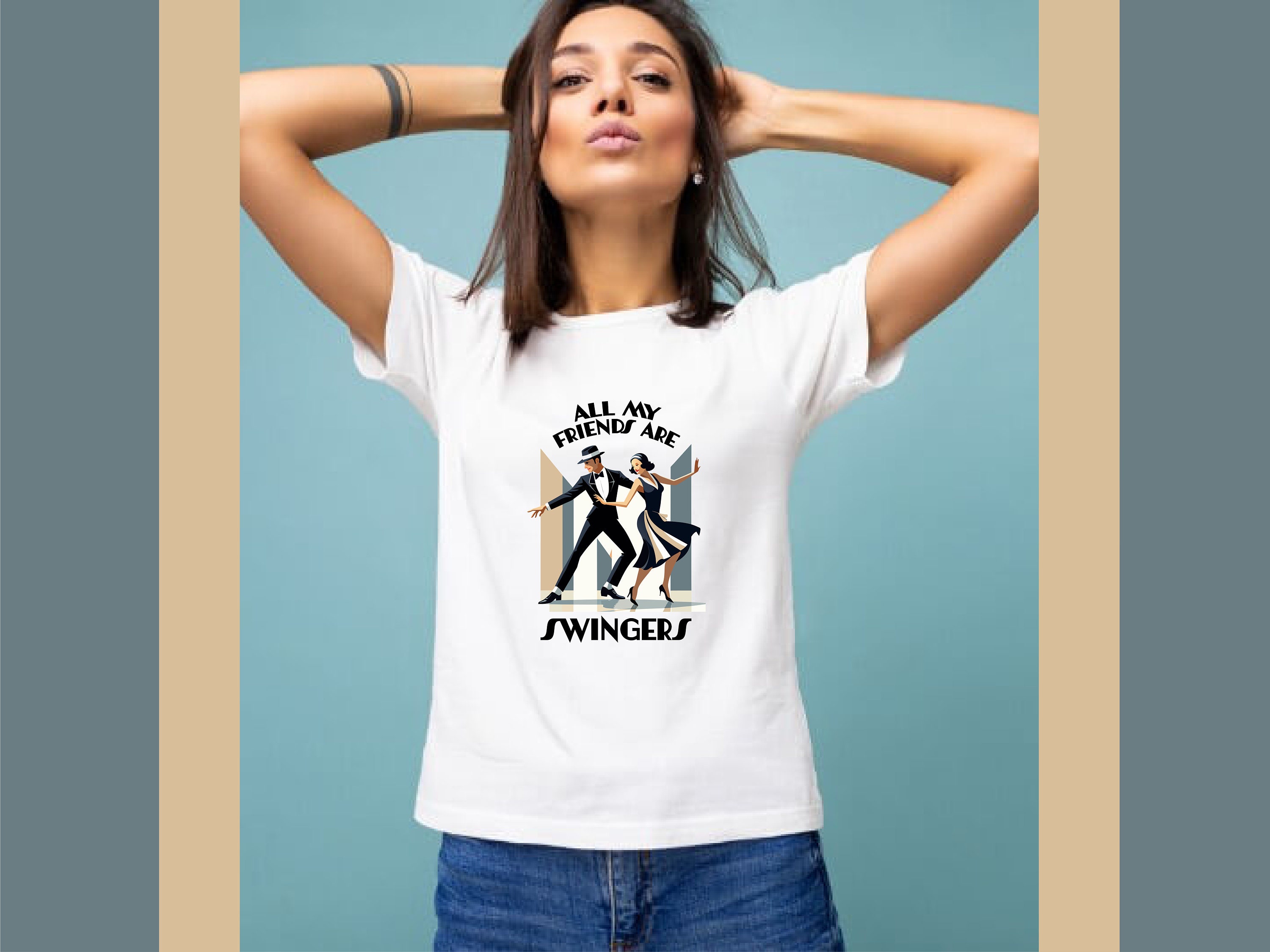 Funny Swing Dance Meme, SVG, PNG, Swing Dance, Swing Dancing, Swing ...