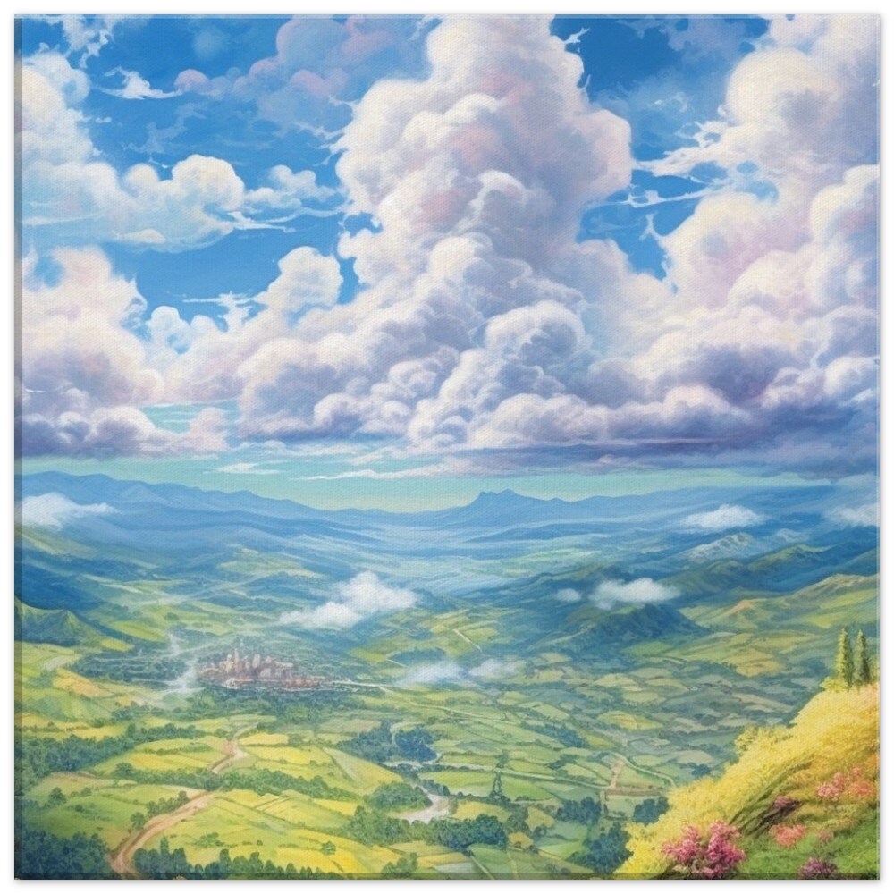 A View of the Valley | Canvas - Etsy