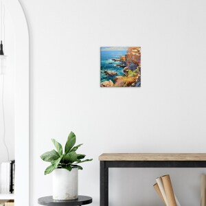 A Seaside Cliff | Canvas - Etsy