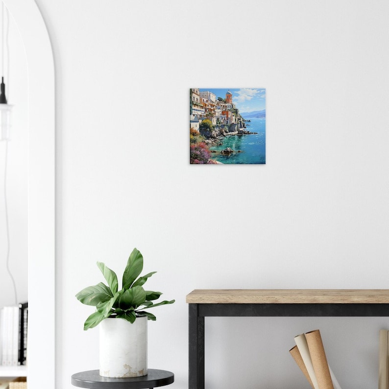 Amalfi Coast, Italy | Canvas - Etsy