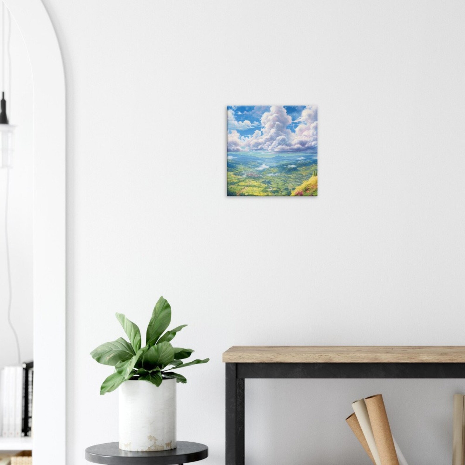 A View of the Valley | Canvas - Etsy