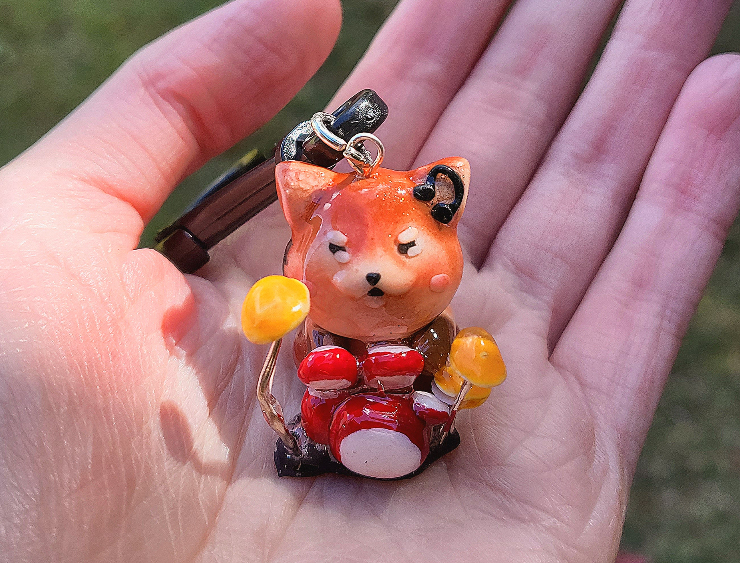 Custom Red Panda Keychain Cozy Red Pandas Emotional - Etsy