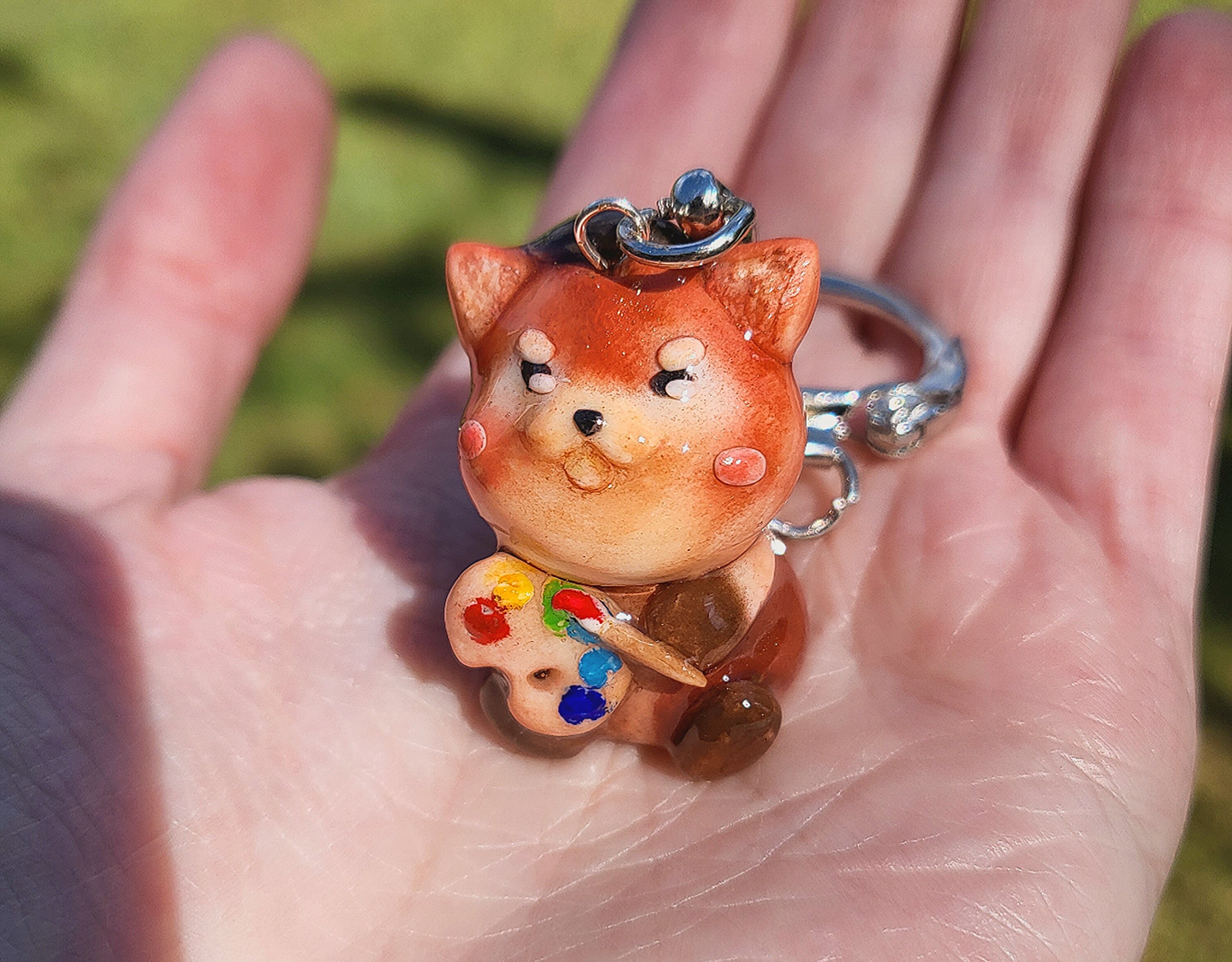 Custom Red Panda Keychain Cozy Red Pandas Emotional Support Panda - Etsy