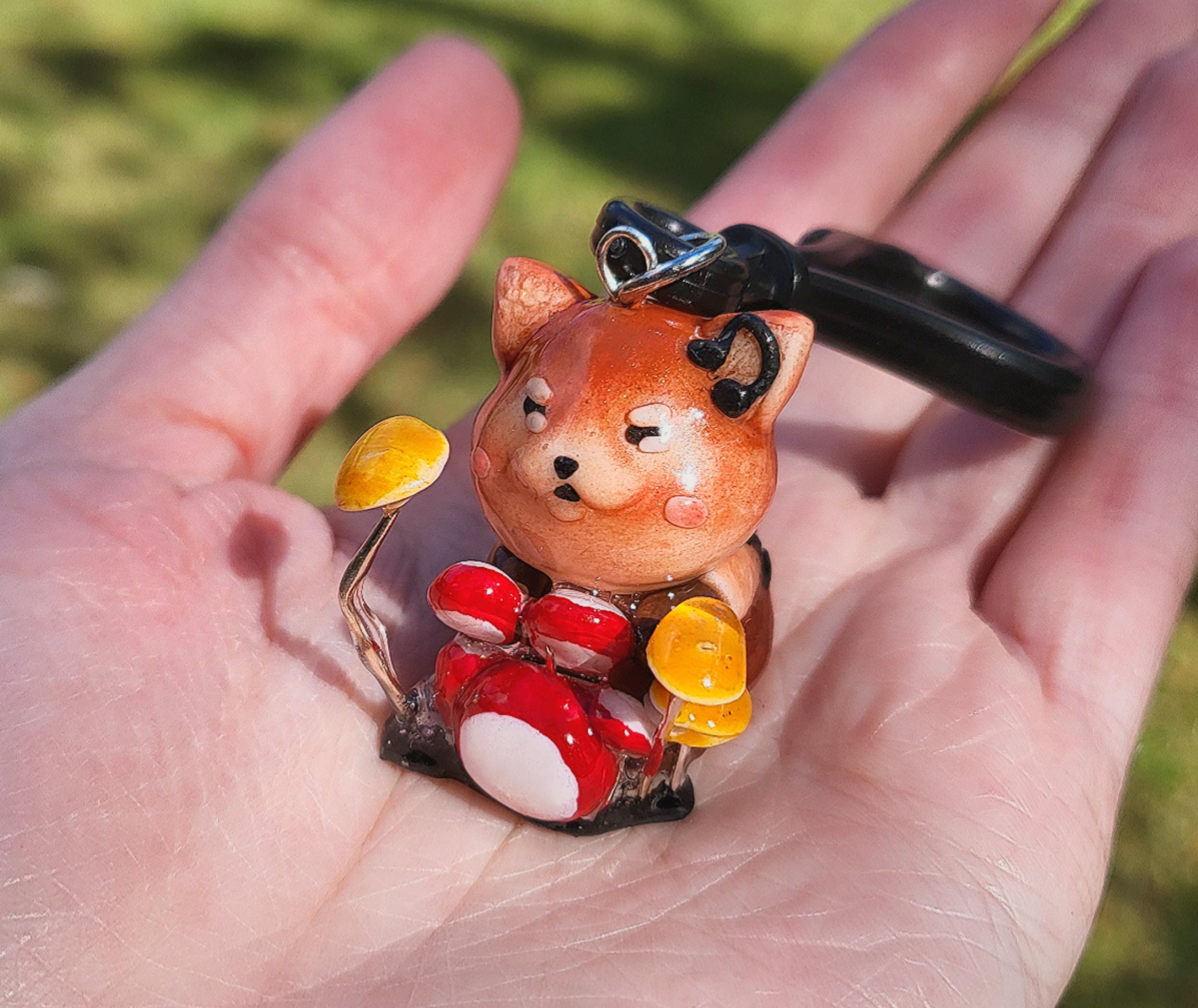 Custom Red Panda Keychain Cozy Red Pandas Emotional - Etsy
