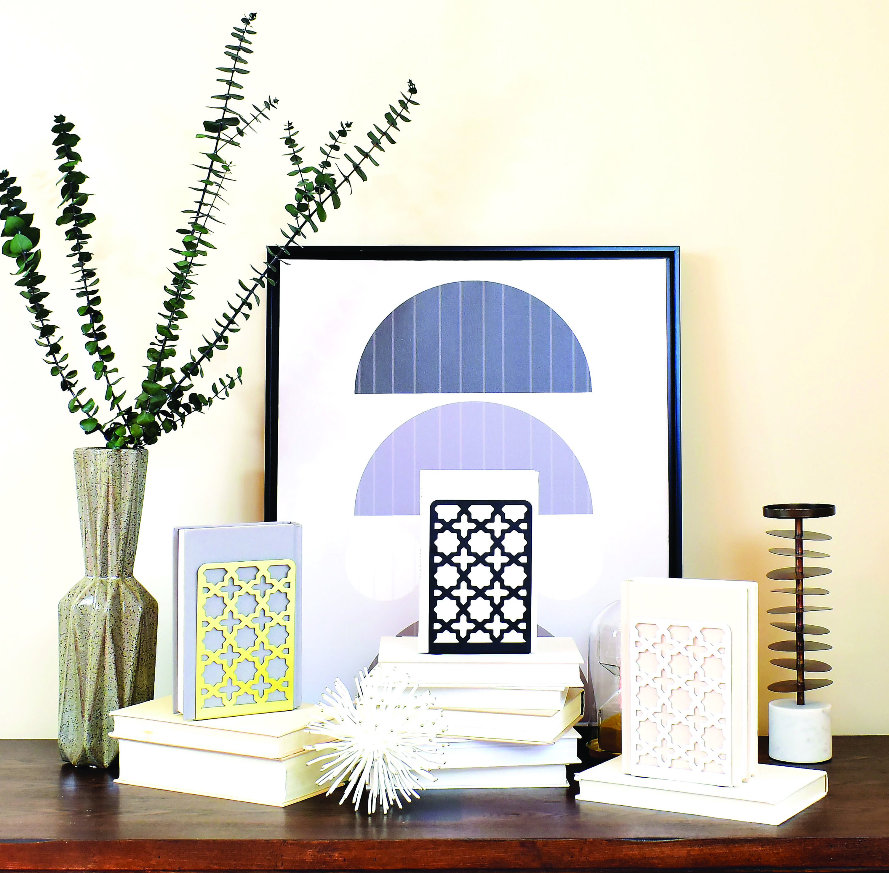 CNK Decorative Bookends (gold Star Book Ends) - Etsy