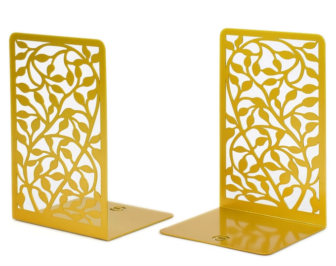 Vintage Solid Brass Seashell Bookends. Pair of Clamshell Gold Brass ...