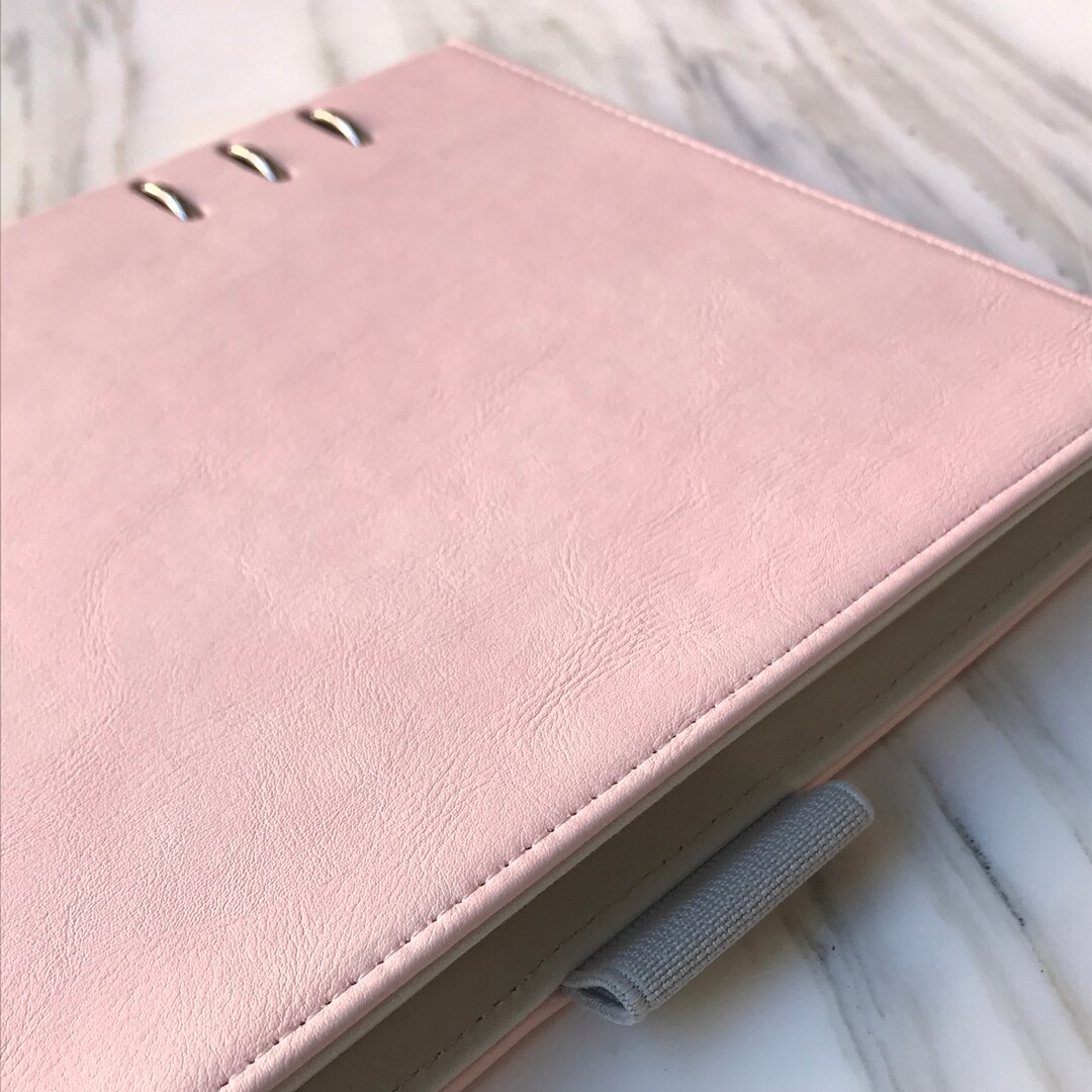 The Perfect Notebook - Refillable (in Blush) - School / Work / Wedding ...
