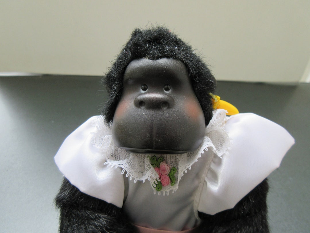 Vintage 1987 SUN ARROW Japan, Magical Murphy Gorilla-bride Doll Toy ...