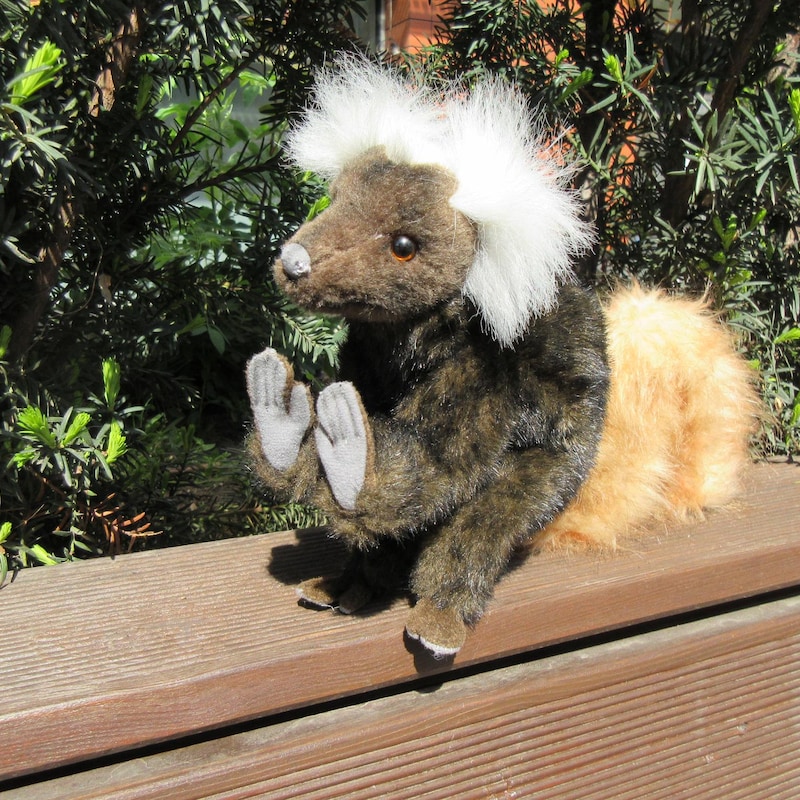 Vintage Skunk Plush - Etsy