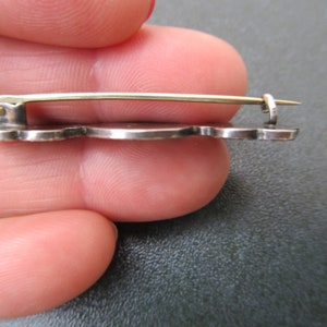 Antique 1890-1915s TC Tuck Chang Shanghai Sterling Brooch Fu-lu-shou ...