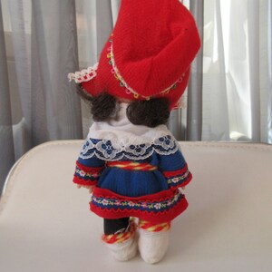 Vintage Lapland Doll Finnish Souvenir Girl Doll in National Costume ...
