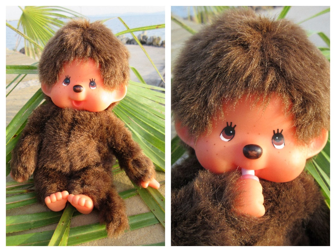 Vintage Monchhichi Sekiguchi Sucking Pacifier Monchichi Boy - Etsy