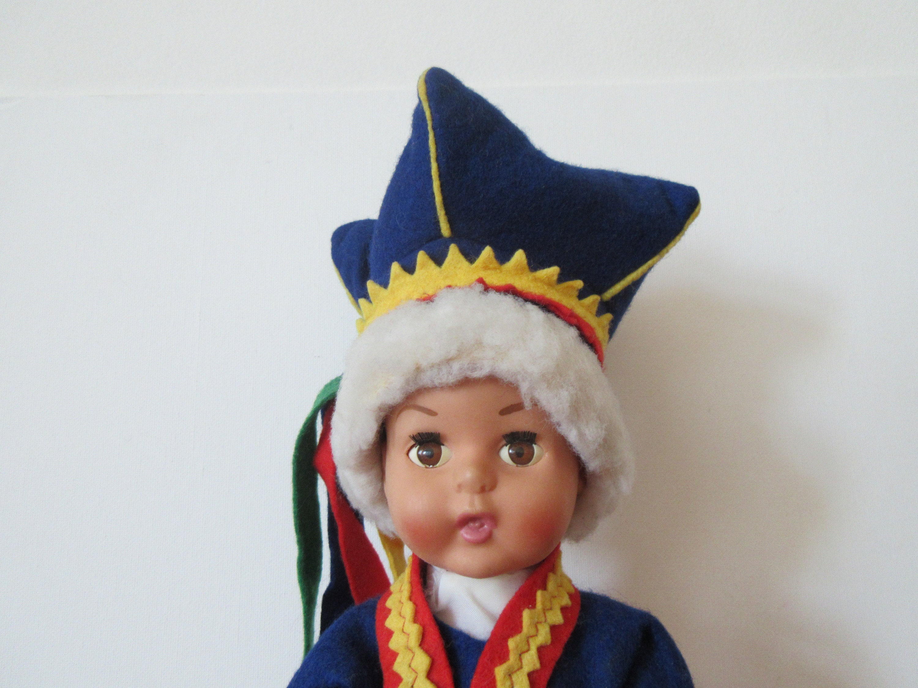 Vintage Scandinavian Dollytex Doll Collectible Finland Traditional ...