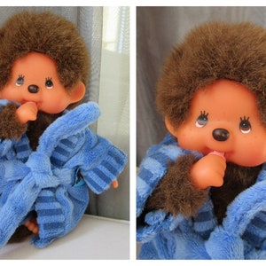 Vintage 1974's Monchhichi Sekiguchi Monkey Doll, Pacifier Sucking ...