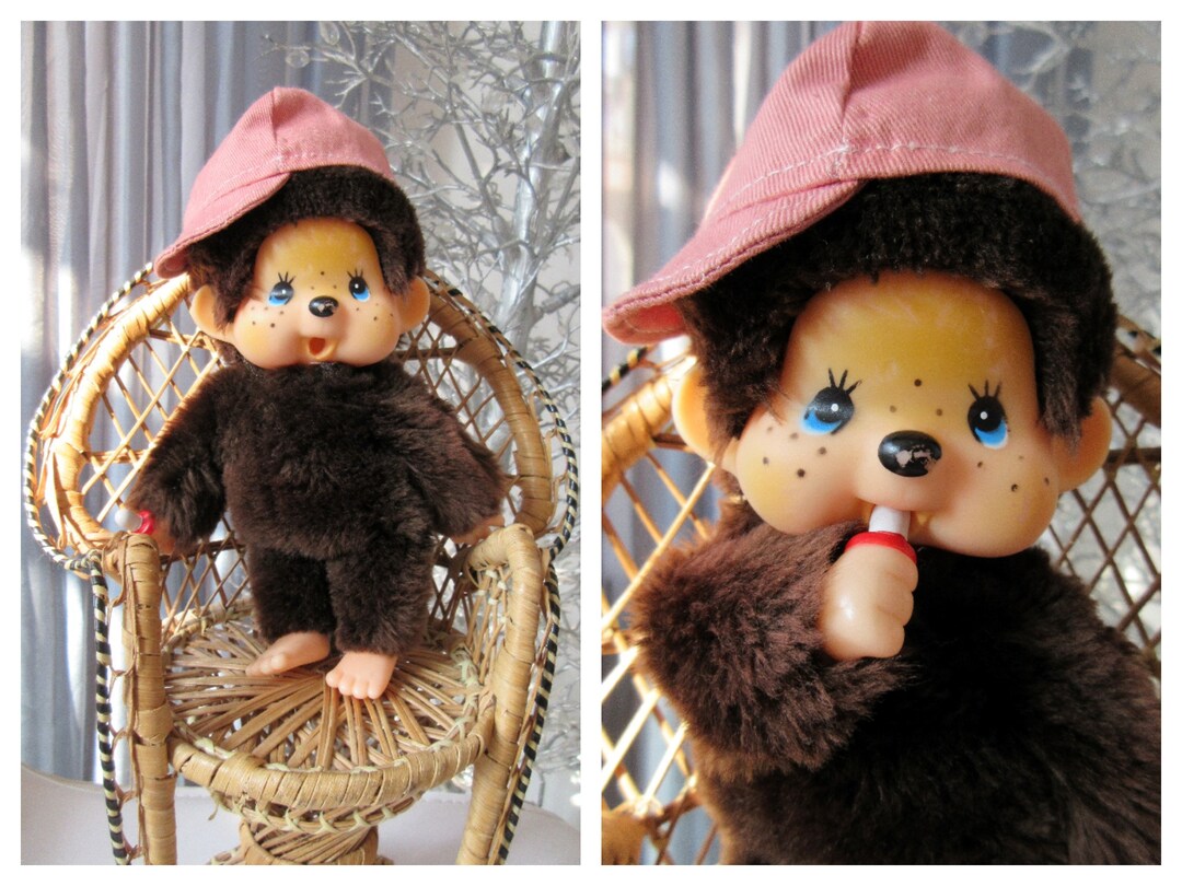 Vintage Collectible Monchhichi Sekiguchi Monkey Doll Freckles - Etsy