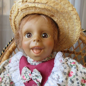 10'' Funny Simba Expression Smiling Doll Open Mouth With Teeth / Vinyl ...