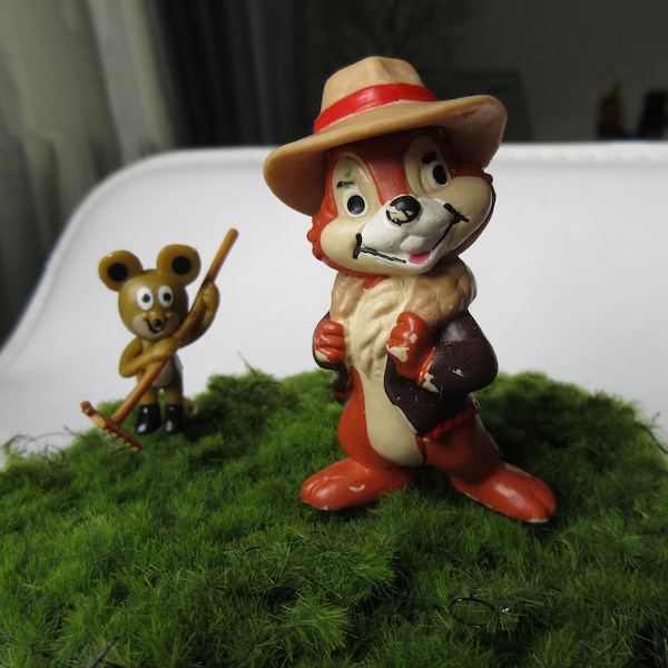 Chip N Dale Figurine - Etsy