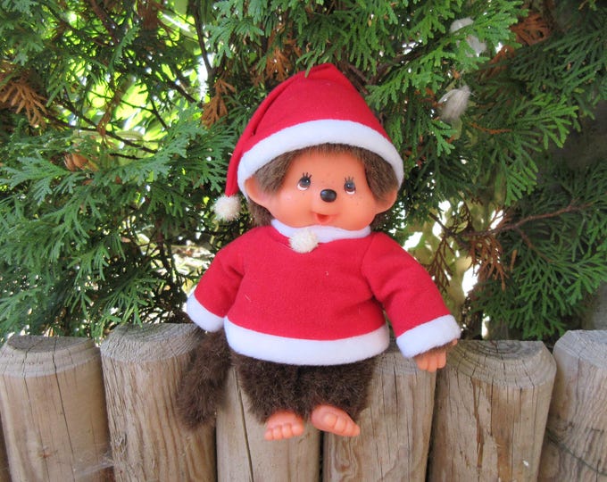 Monchhichi Monkey Doll - Etsy Canada