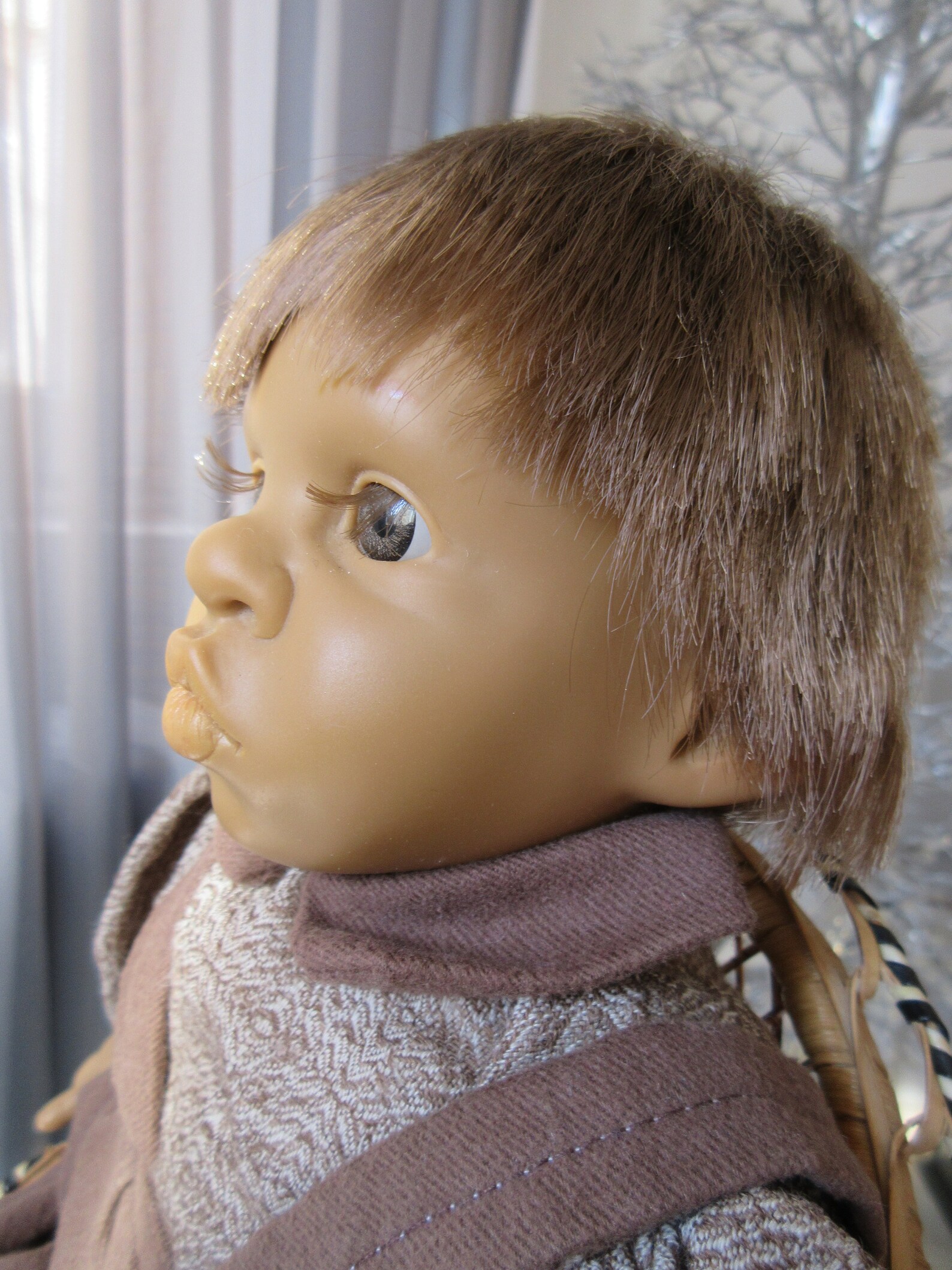 Lovely Vintage Art Marca Expression Doll, 14.17'' Sulking Boy, Original ...