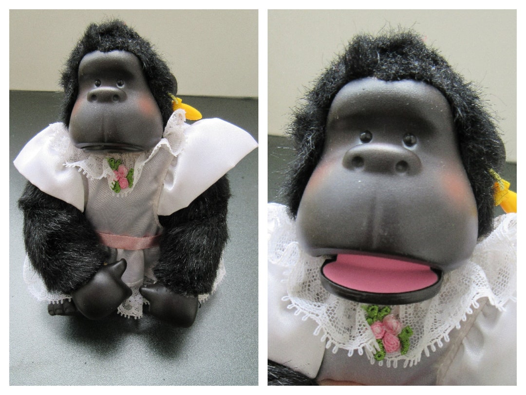 Vintage 1987 SUN ARROW Japan, Magical Murphy Gorilla-bride Doll Toy ...