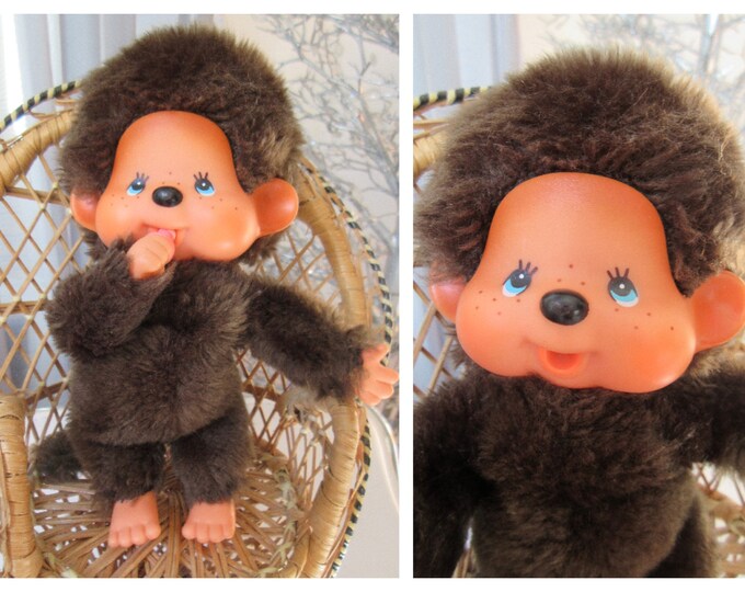 7.48'' FUTAGOMONCHHICHI SEKIGUCHI 1974's Made in Japan, Monchichi モンチッチ ...