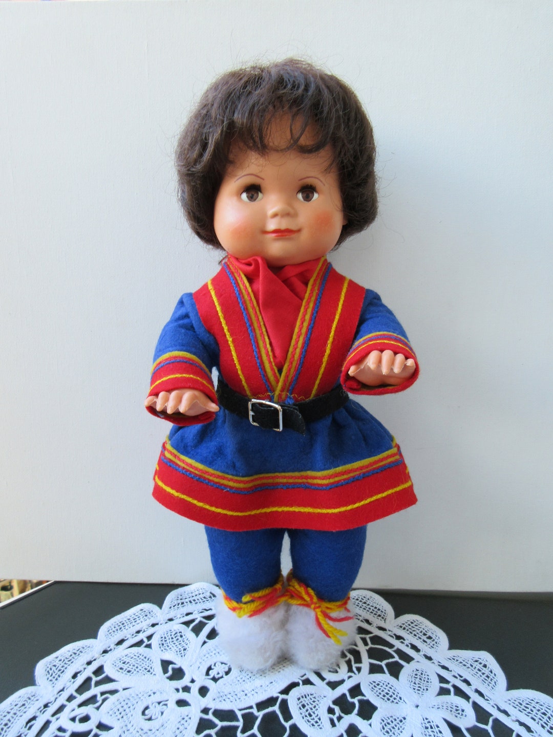 Vintage Sami Doll From CARESUANDO HEMSLÖJD Sweden Collectible ...