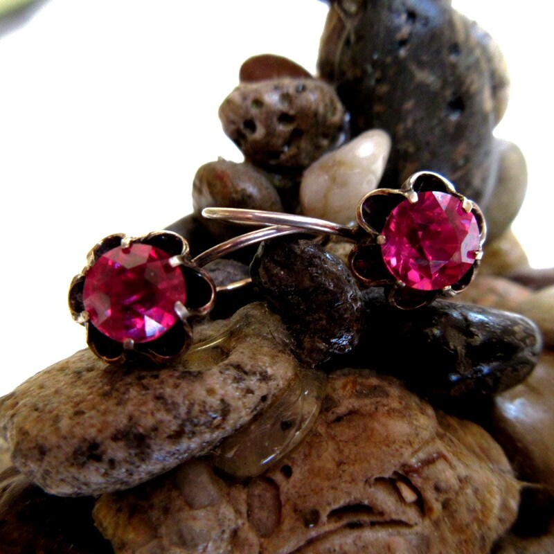 Russian Ruby Jewelry - Etsy