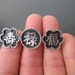 Antique 1890-1915s TC Tuck Chang Shanghai Sterling Brooch Fu-lu-shou ...