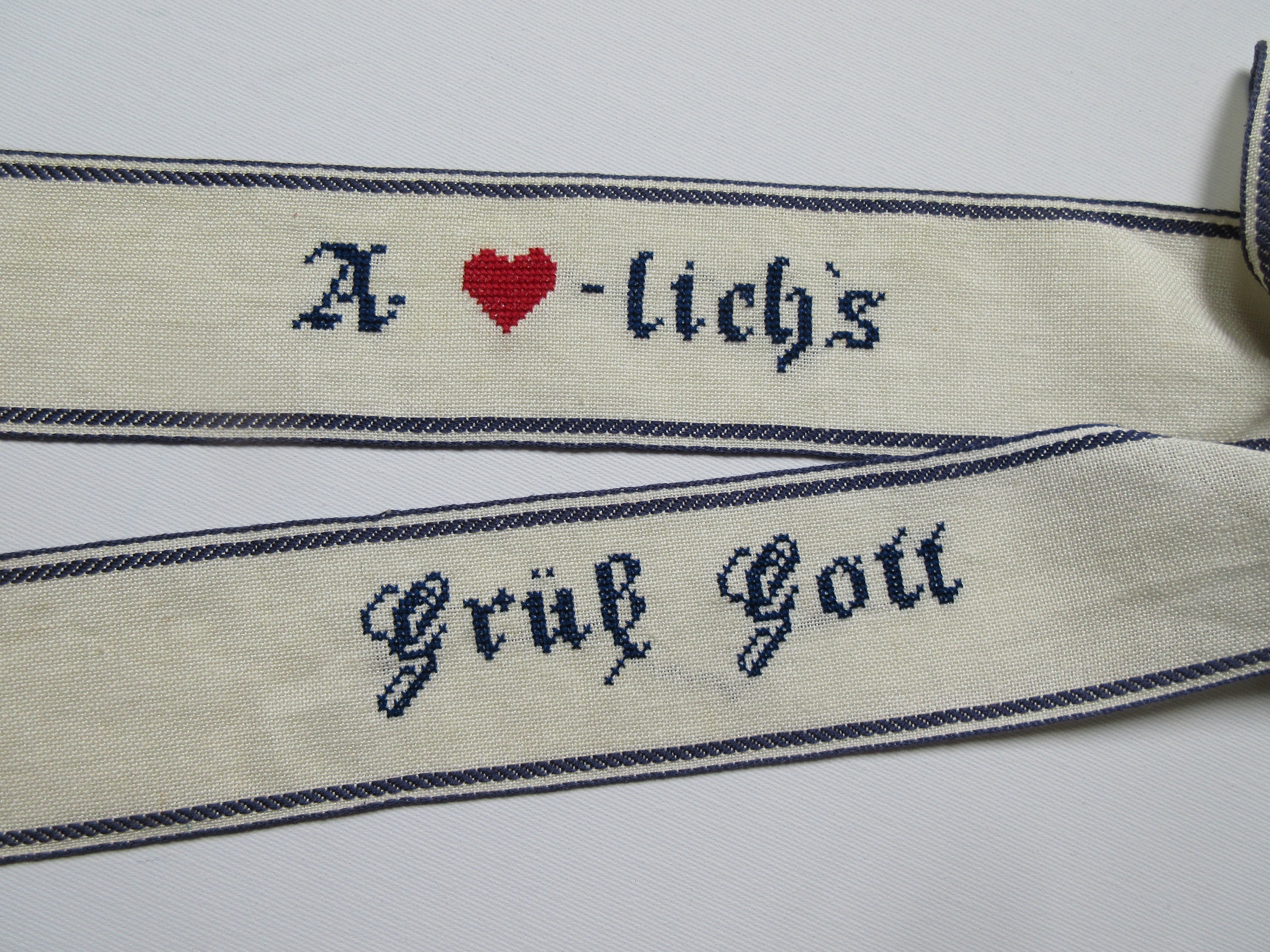 Vintage ''A lich's Grüß Gott'' - Etsy