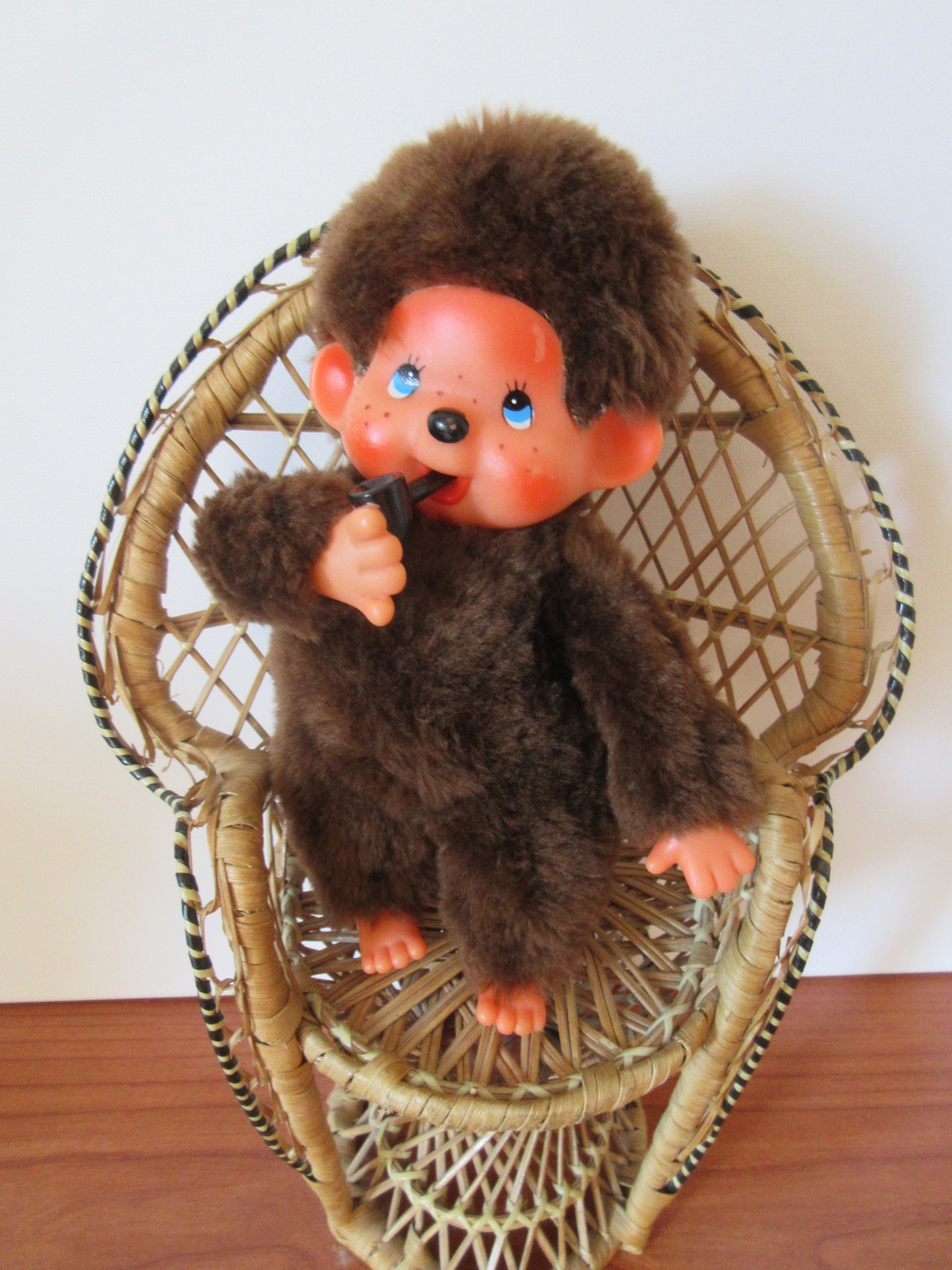 MONCHHICHI WITH PIPE Vintage Monchhichi Monkey Doll Rare - Etsy