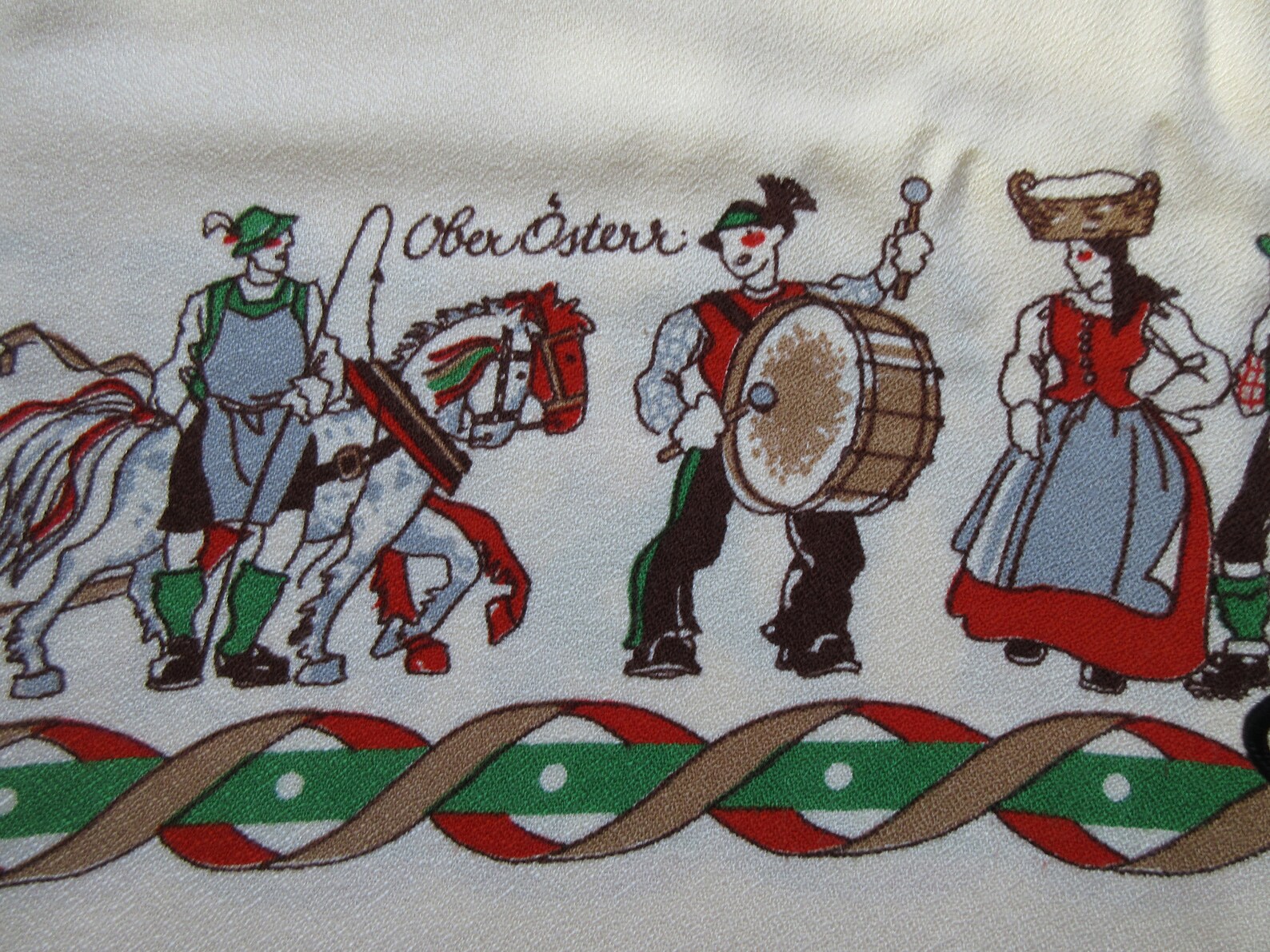 Vintage AUSTRIA TYROL Folk Art Traditional Folk Art Pattern - Etsy