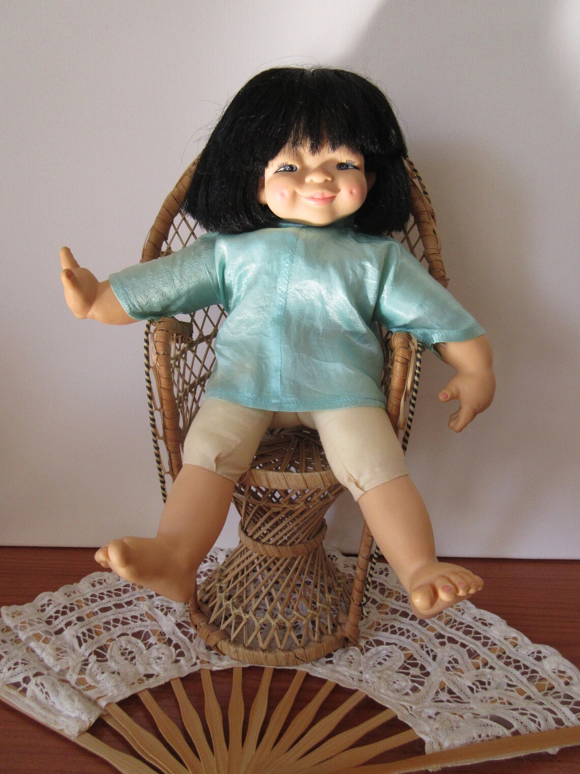 Early 1980's JMB Jacobsen Asian Charming Girl Doll - Etsy