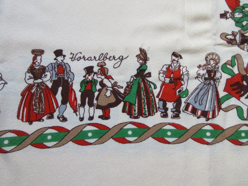 Vintage AUSTRIA TYROL Folk Art Traditional Folk Art Pattern - Etsy