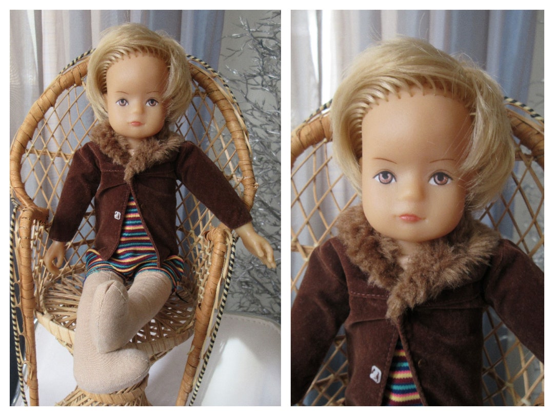 Vintage 12.99'' BELLA Turtle Mark Doll Rubber Head W/cloth Body Hand ...