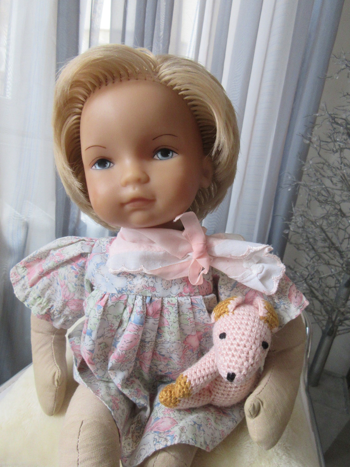 Vintage 17.71'' MODELL HEIDI OTT Turtle Mark Doll | Etsy