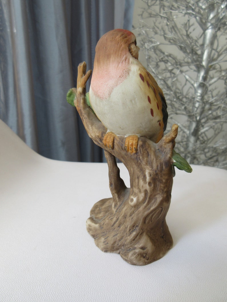 Vintage Hand-painted Tit Bird Figurine: Alfro London Porcelain - Etsy