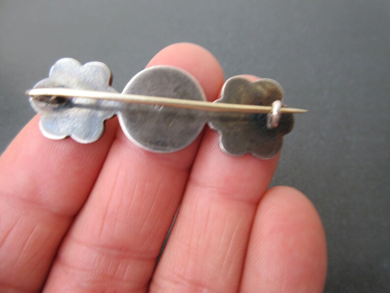Antique 1890-1915s TC Tuck Chang Shanghai Sterling Brooch Fu-lu-shou ...