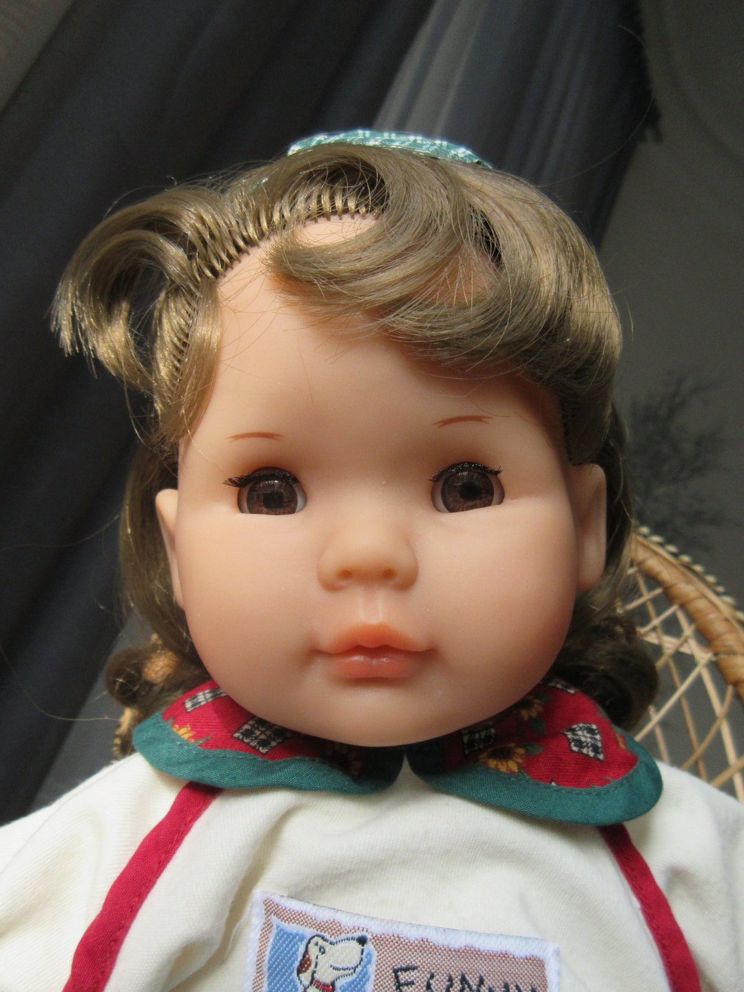 Vintage Zapf Brunette Vinyl Doll: 1995 German Artist Collection - Etsy