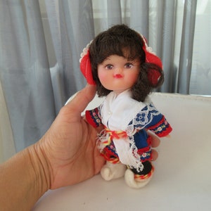 Vintage Lapland Doll Finnish Souvenir Girl Doll in National Costume ...