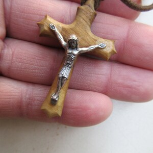 Hand Carved Wood Crucifix Necklace Handmade Catholic Jewelry - Etsy