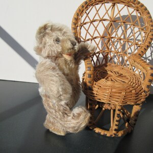 Vintage 50's Steiff Golden Mohair Teddy Bear Squeak, Fully Movable ...