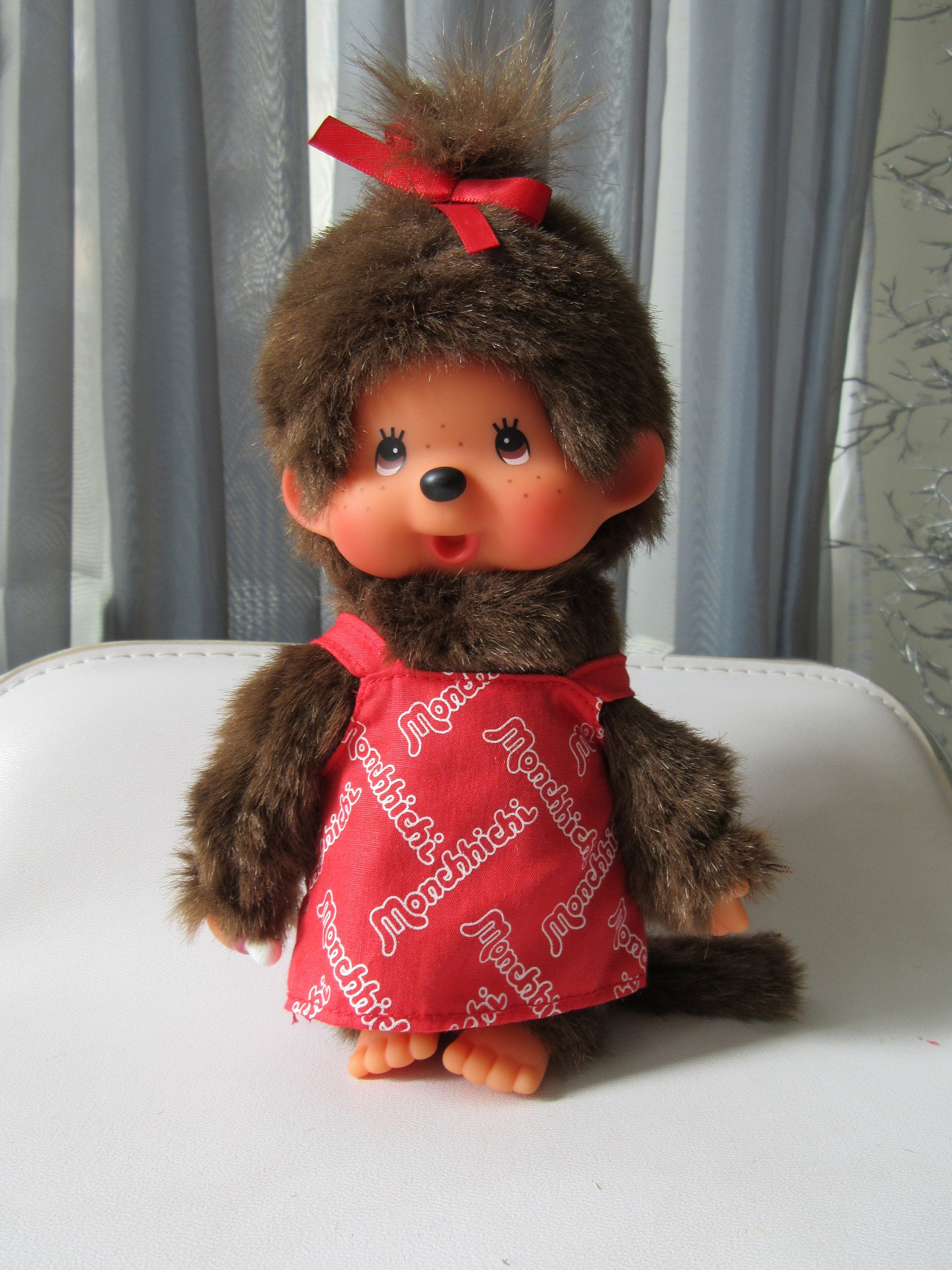 Collectible Monchhichi Sekiguchi Girl Doll Freckles on the - Etsy