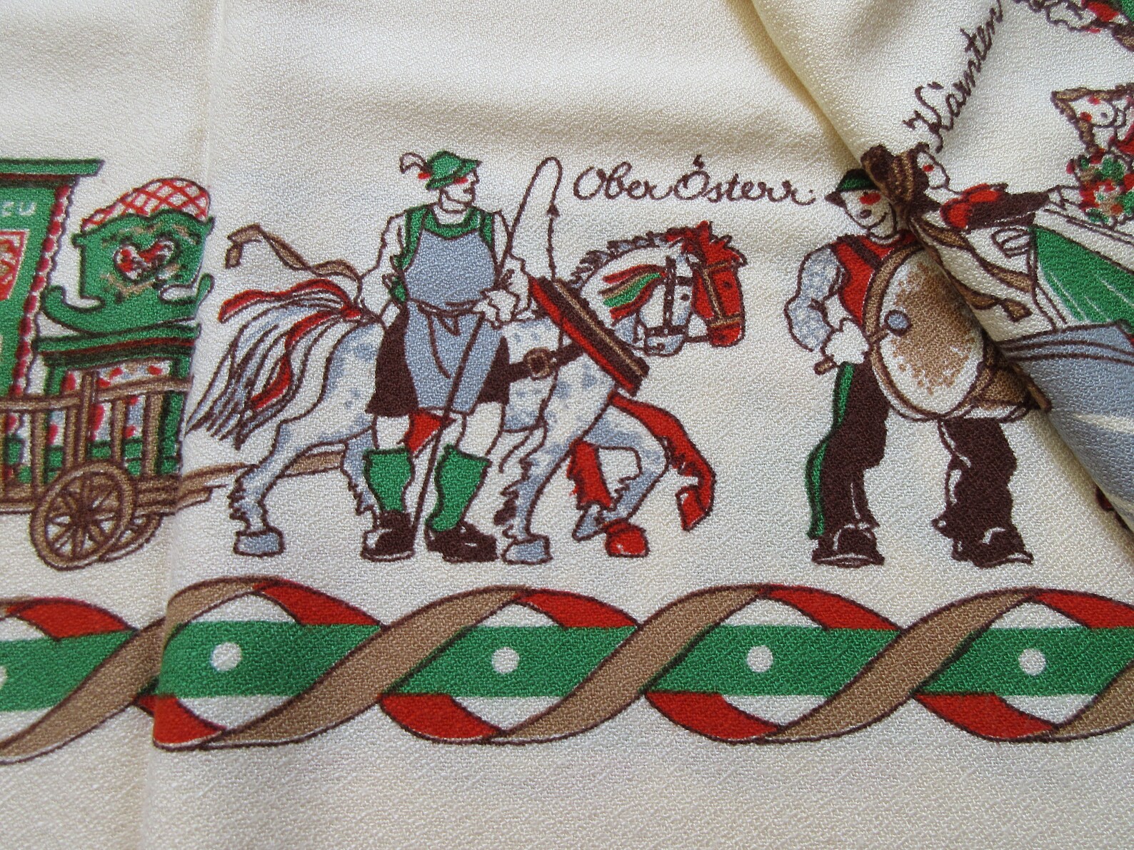 Vintage AUSTRIA TYROL Folk Art Traditional Folk Art Pattern - Etsy