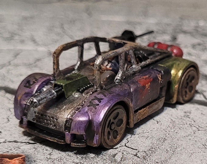 Gaslands Buggy With Minigun & MG - Etsy