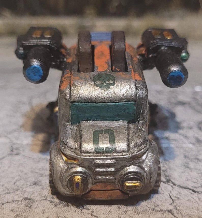 Gaslands Death Ray Ice Cream Truck - Etsy