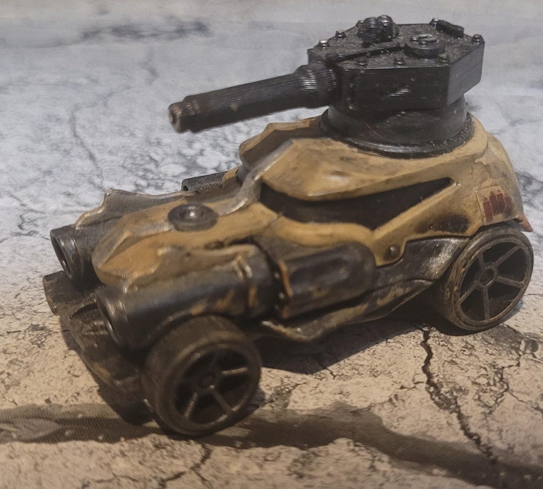 Gaslands Buggy With Bazooka Turret - Etsy