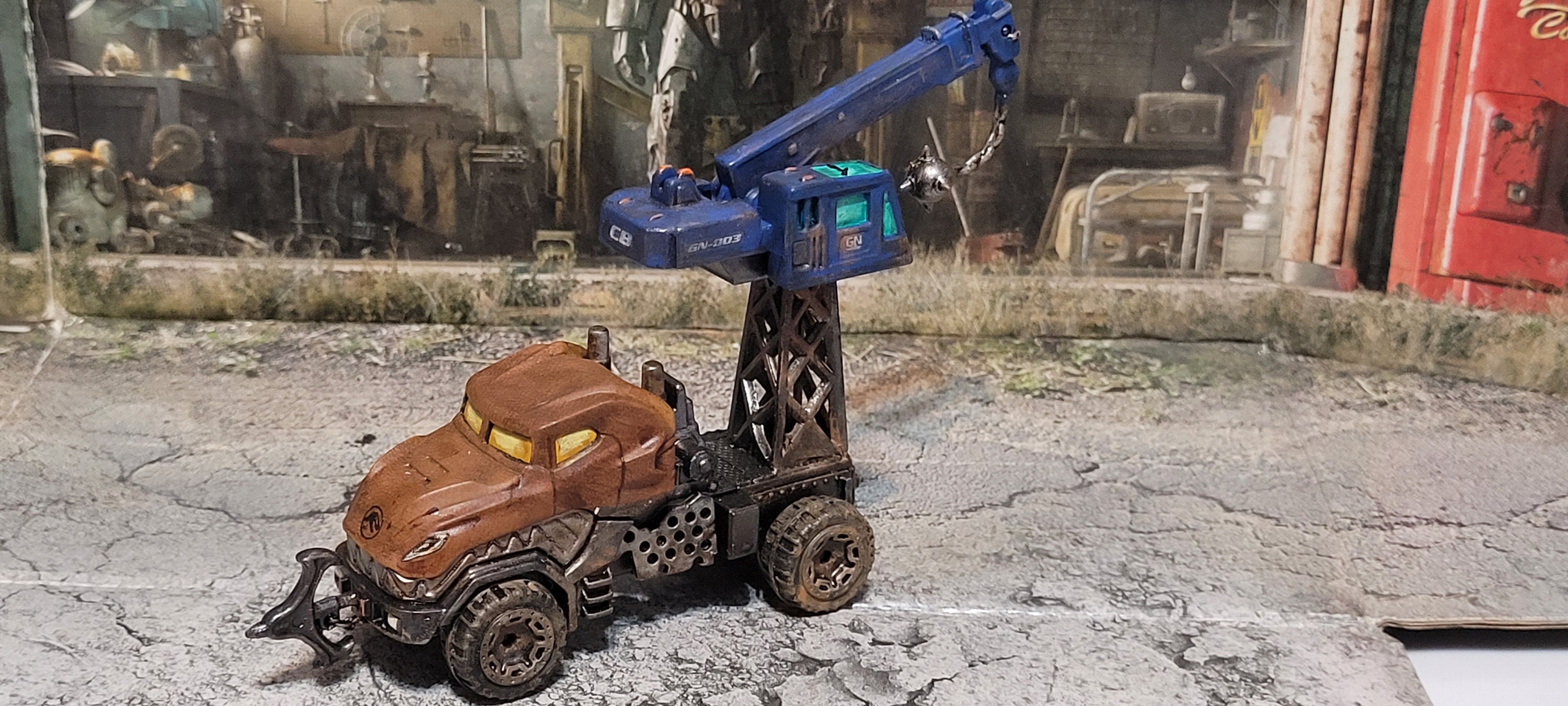T-rex Heavy Truck for Gaslands - Etsy