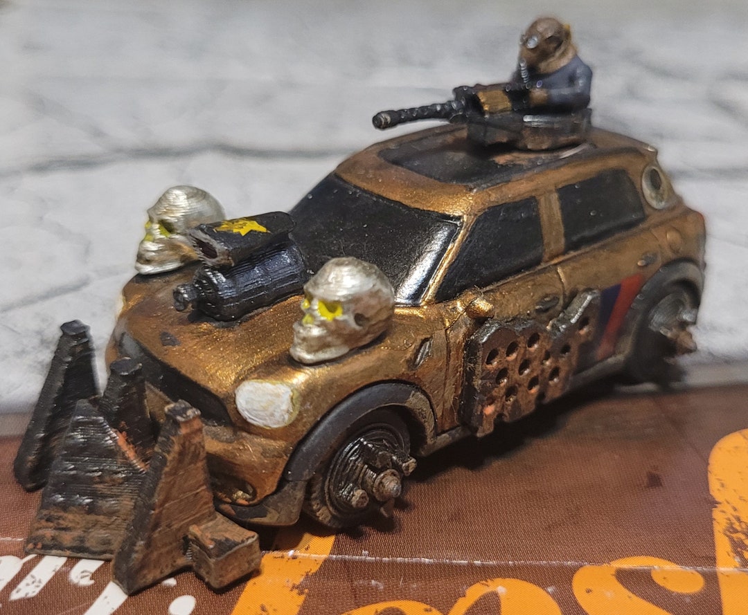 Gaslands Slime Car/buggy With Rams, Armor & MG. - Etsy