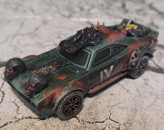 Gaslands Car /w Flamethrower - Etsy