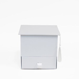 Square Graduation Cap Flower Box With Drawer, Graduation Cap ...